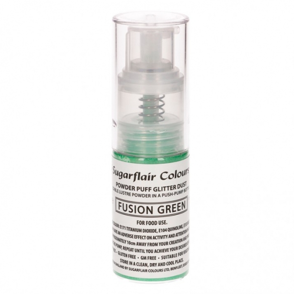 Spray de Glitter Verde - Corantes em Pó e Purpurinas Comestíveis ...